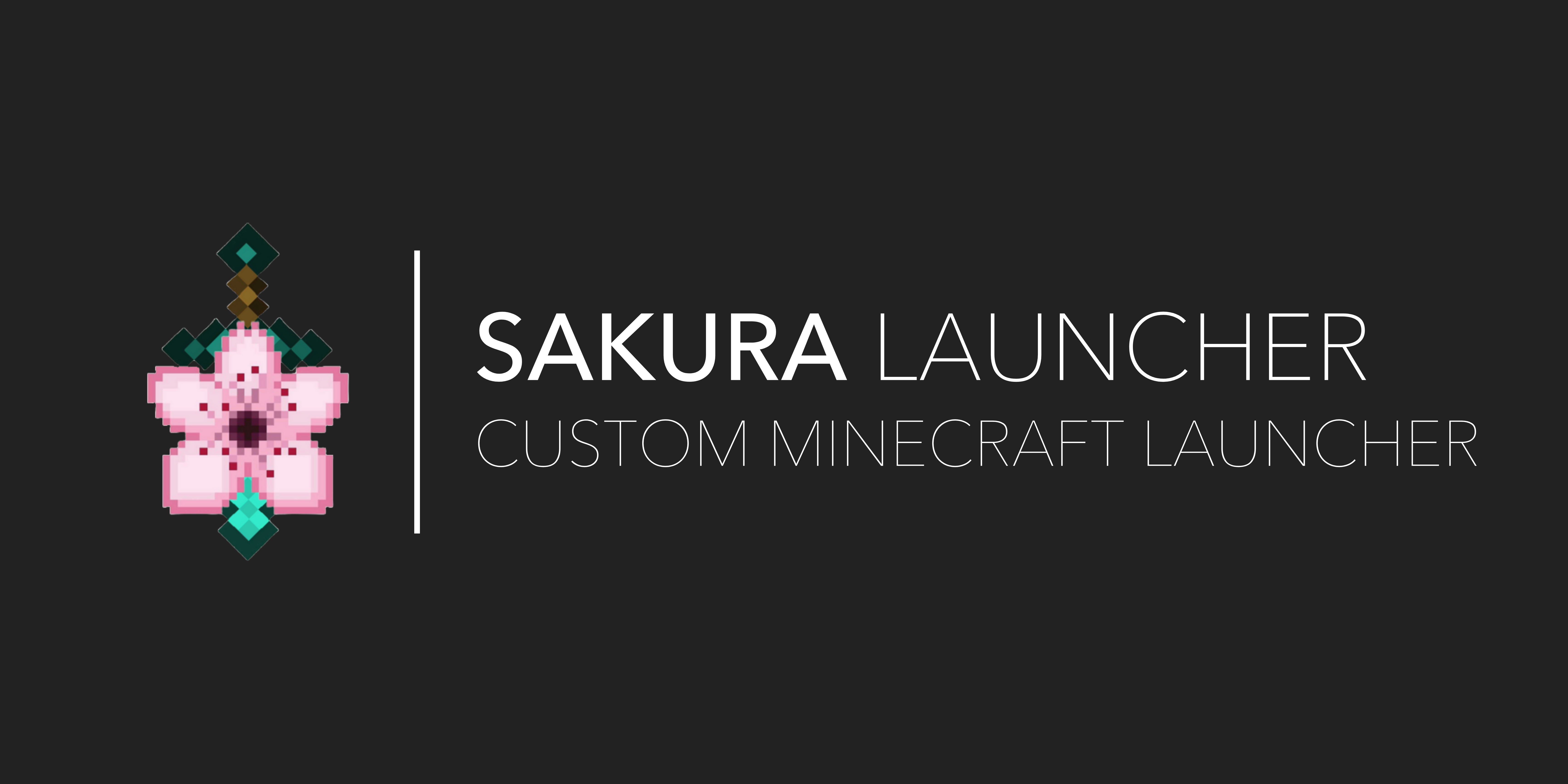 GitHub - clementino29/SakuraLauncher: 🌸 Launcher Minecraft personnalisé ...