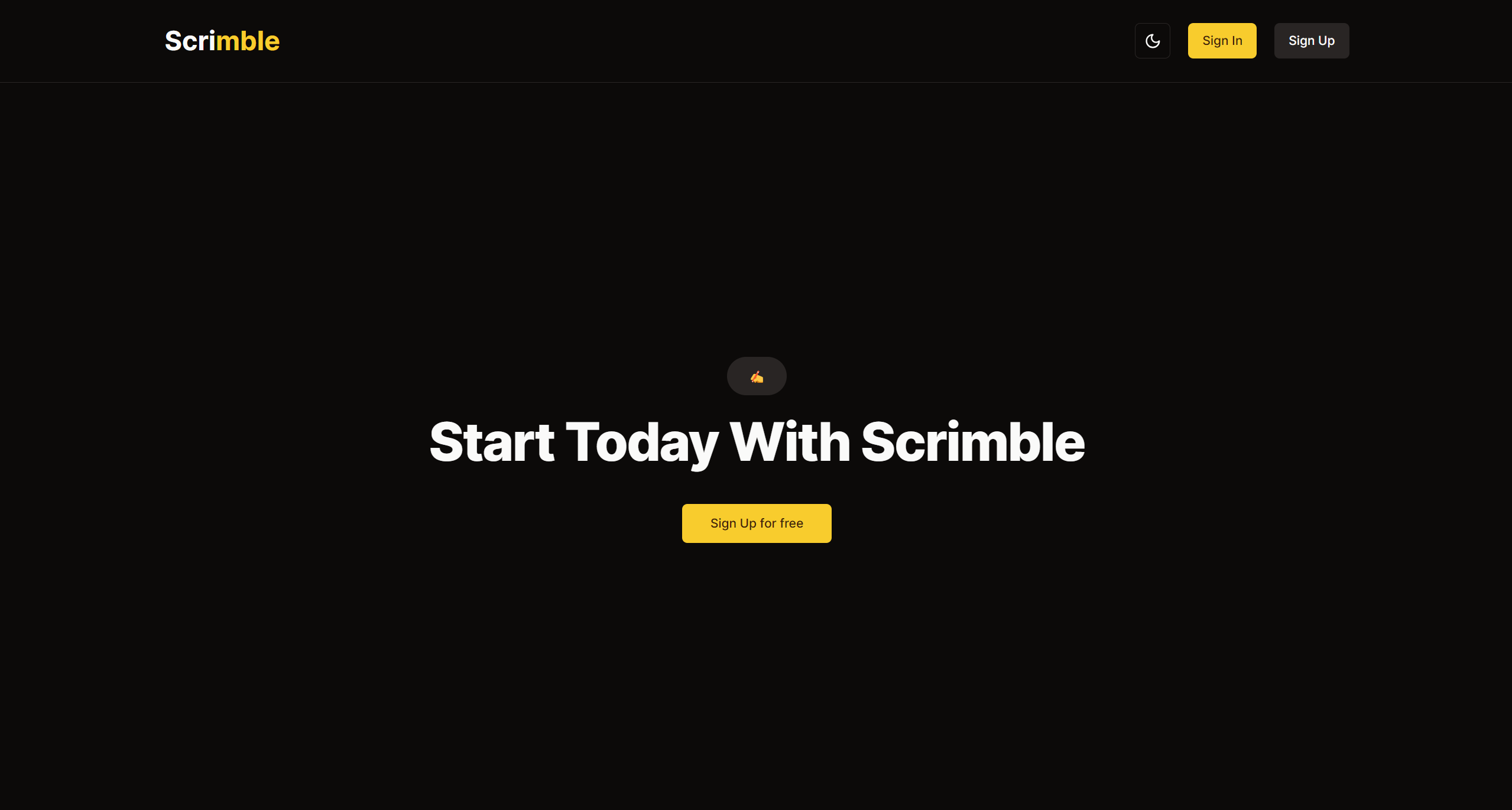 GitHub - krishvsoni/Scrimble