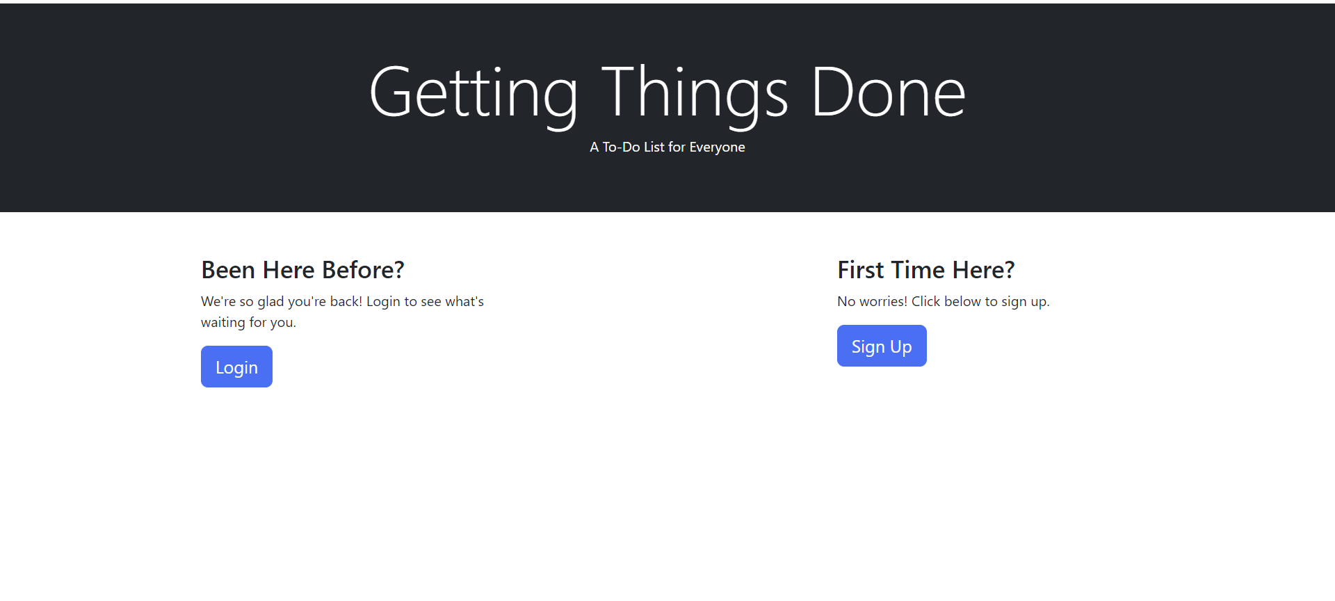 GitHub - savvycolleen/getting-things-done: Log in to create a to-do ...