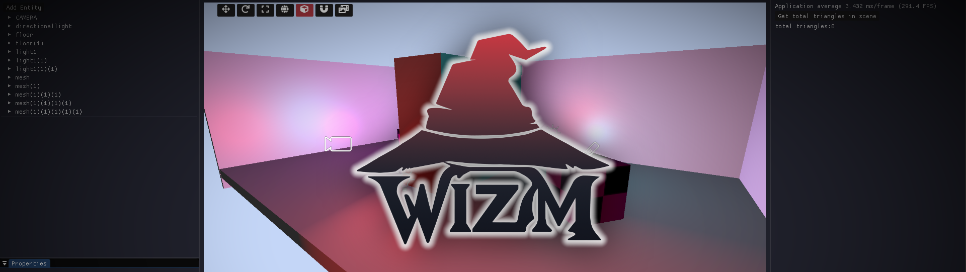 GitHub - SebastianRautenbach/WIZM-GameEngine: Fully 3D game engine ...