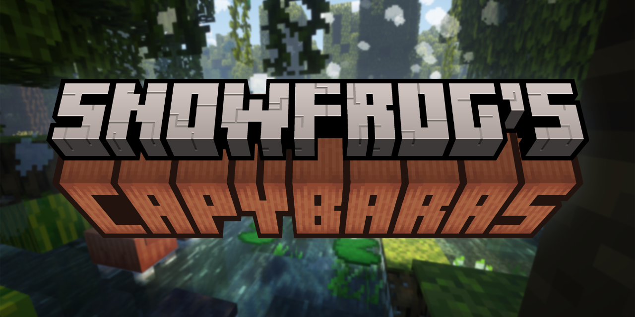 GitHub - iuriineves/sn0wfrogs-capybaras: Add coconut doggies to your Minecraft world!