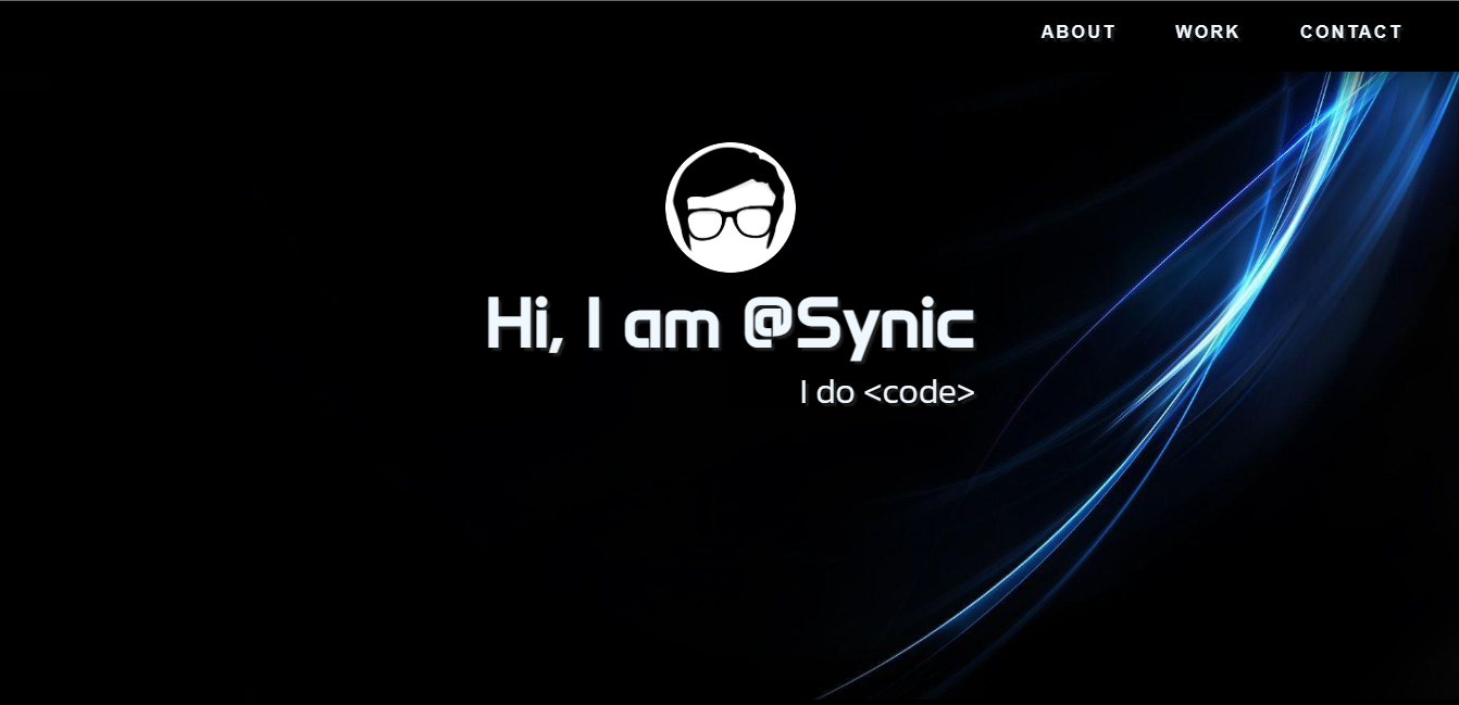 GitHub - Synic-dx/Synic-dx: My Personal Portfolio Site- Made using create-react-app