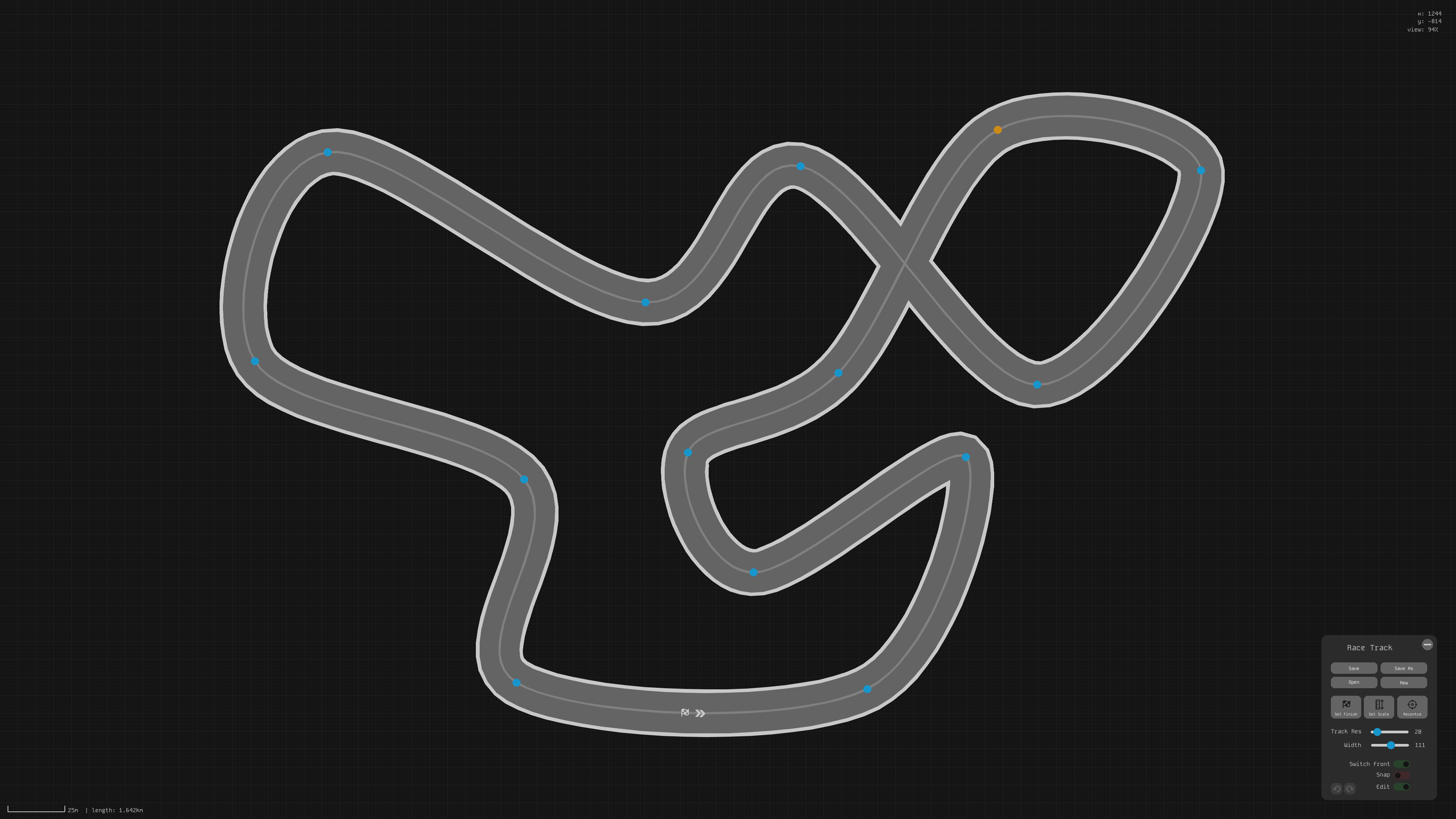 GitHub - Raphael-W/Racing-Line: This is a game that allows you to design the track of your ...