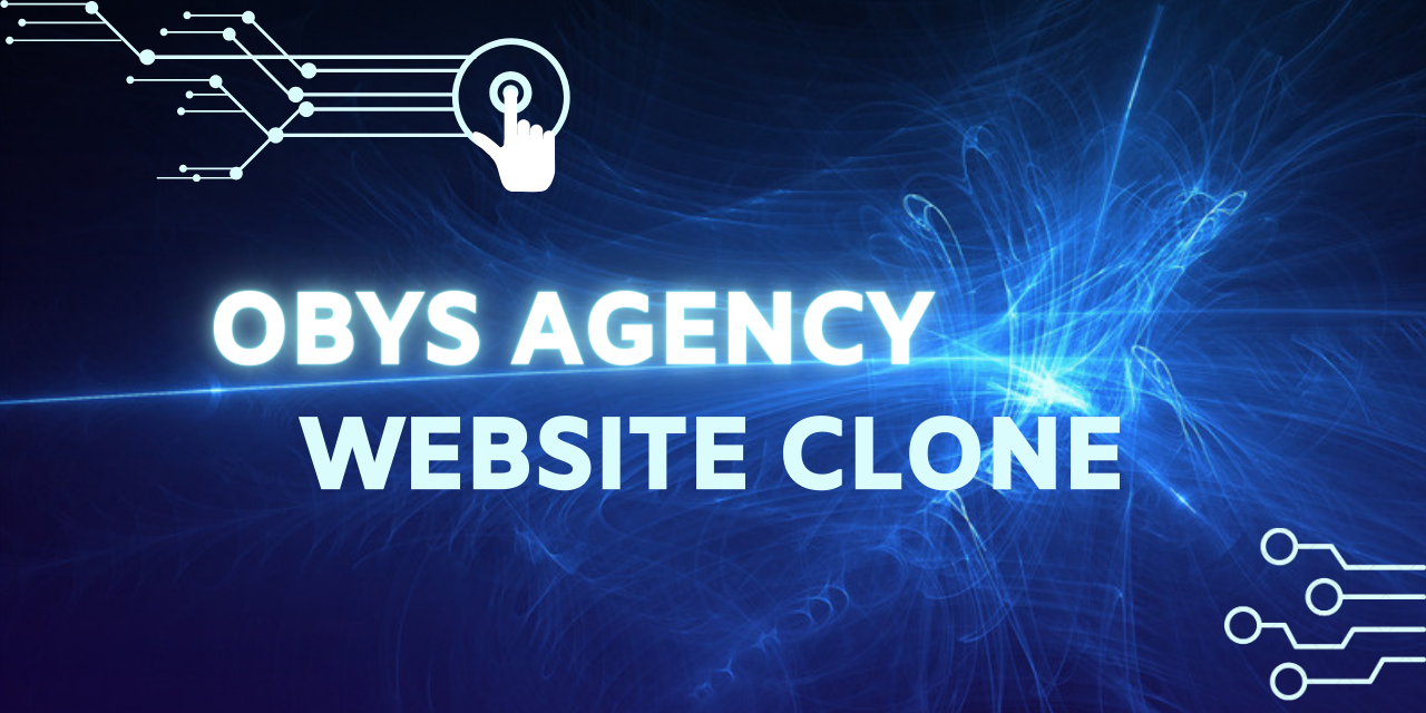 GitHub - xmaxxxx/obys-agency-clone