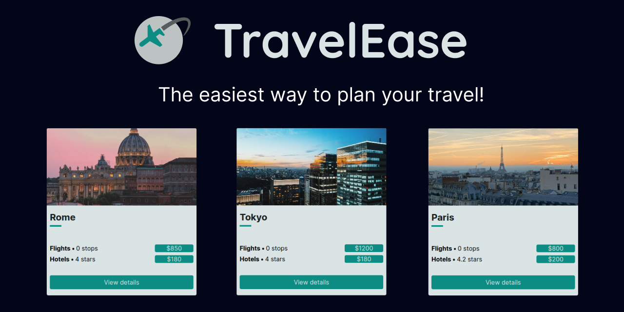 GitHub - f-ernanda/travel-planner: The easiest way to plan your travel!