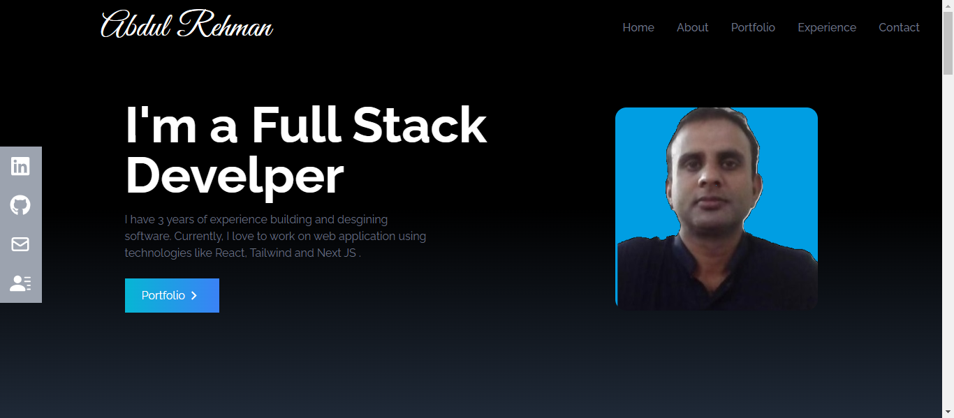 GitHub - likeam/React-Portfolio: Personal Protfolio by using React JS