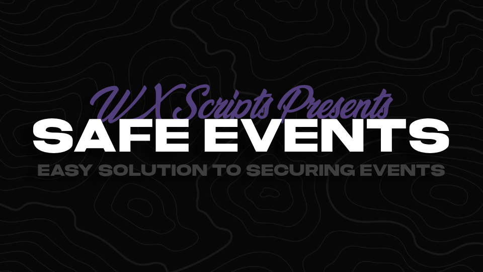 GitHub - nwvh/wx_safeevents: Simple, yet functional Safe Events feature ...