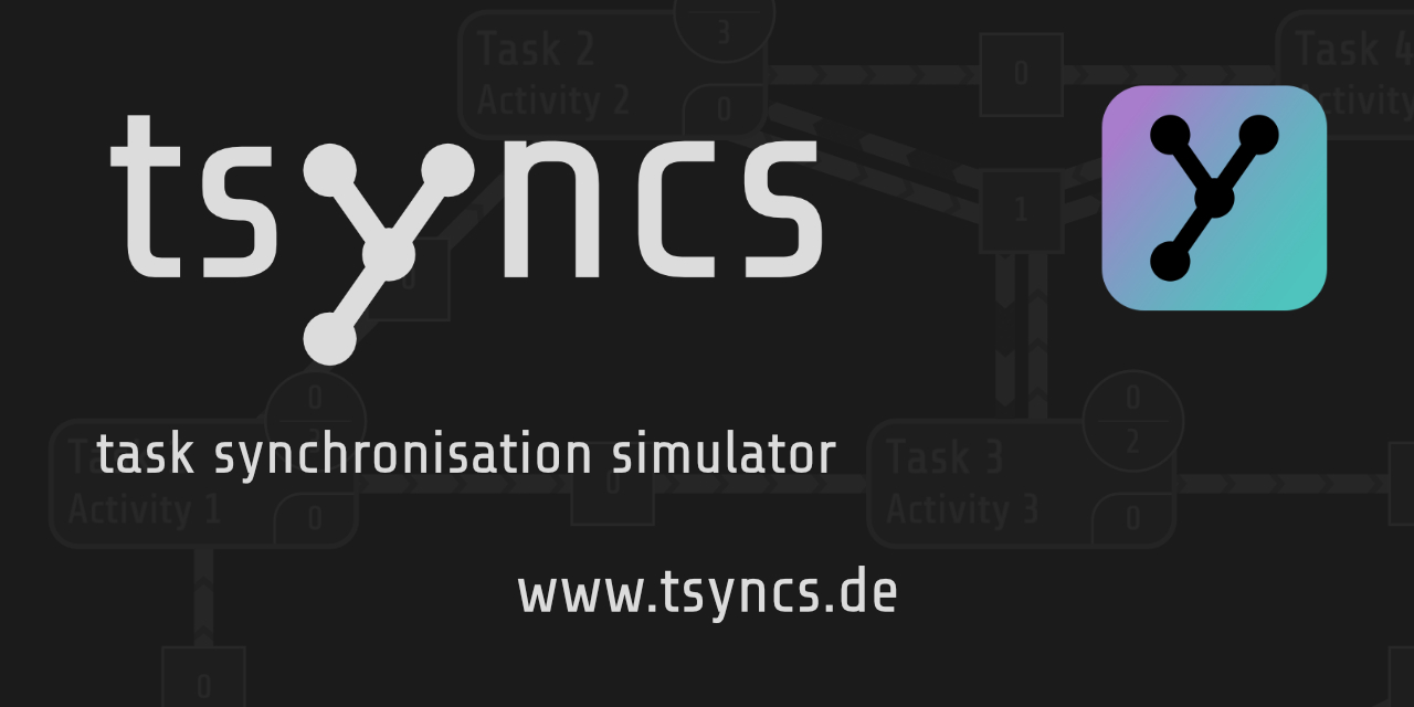 GitHub - CrazyCraftix/tsyncs: task synchronization simulator