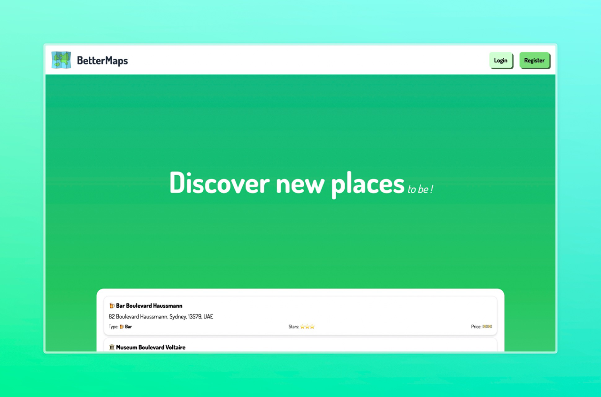 GitHub - TristanRenard/Better-Maps