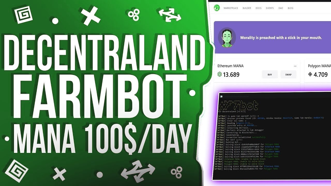 farming-decentraland-bot · GitHub Topics · GitHub