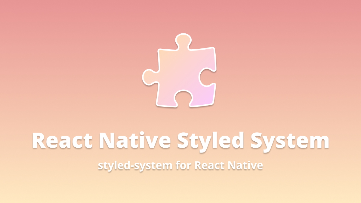 Github Mym0404react Native Styled System React Native Styled System