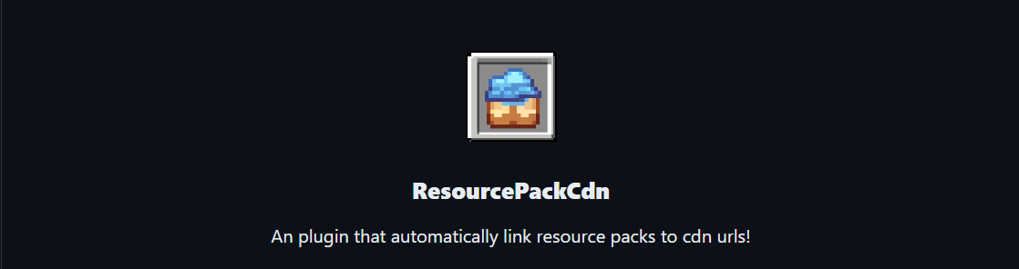 GitHub - presentkim-pm/ResourcePackCdn: Automatically link resource packs to cdn urls!