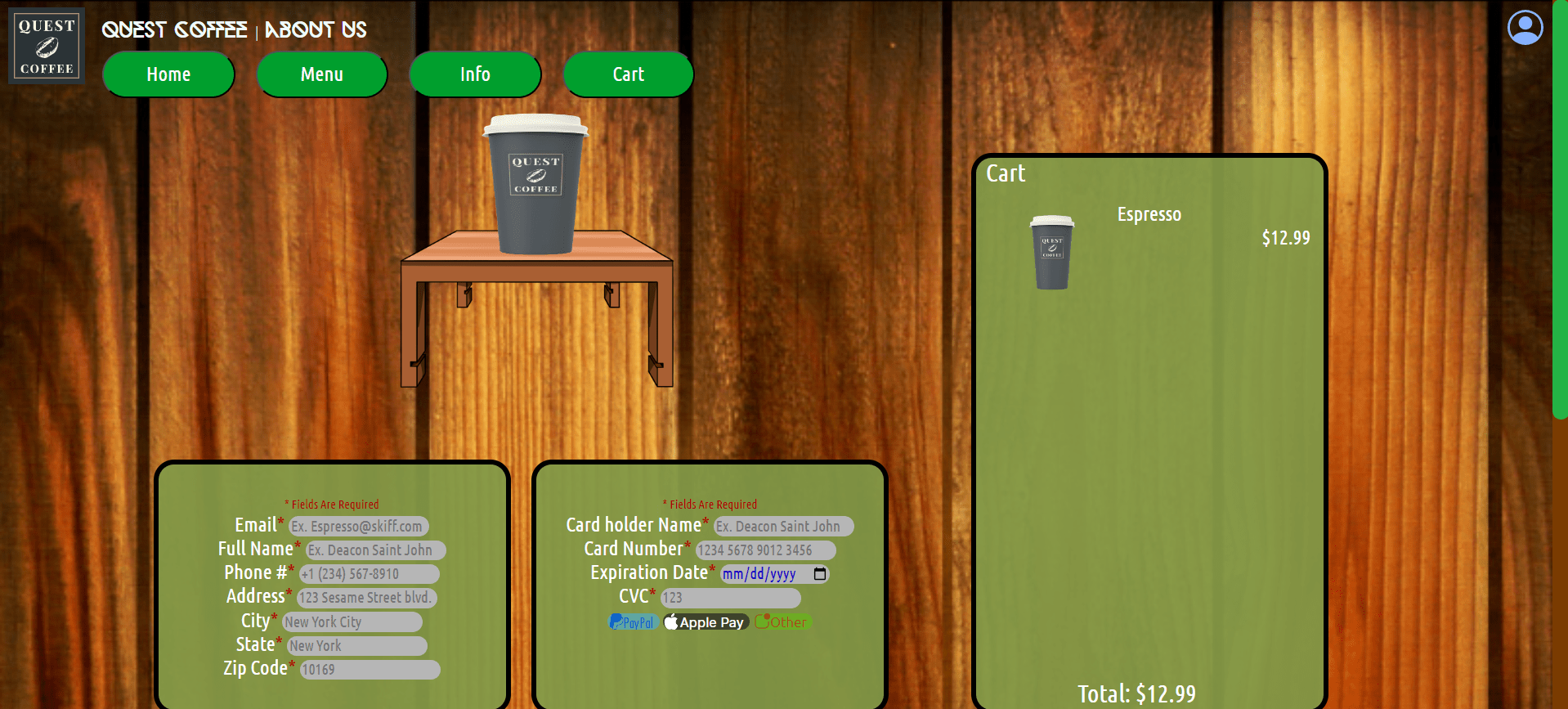 GitHub - WompCityFriez/CoffeeQuestBackUp-3_11: Quest Coffee website ...