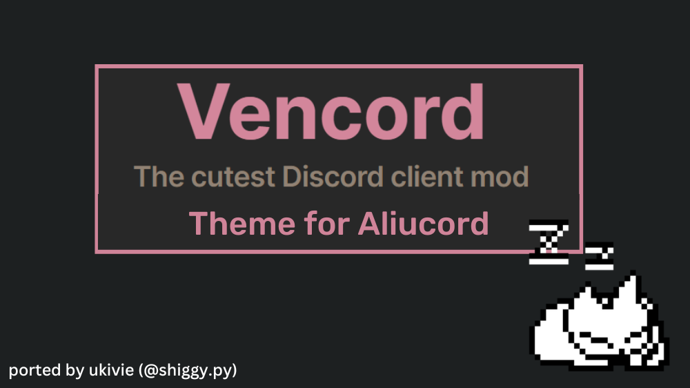 GitHub - rennpy/aliucord-vencord-theme