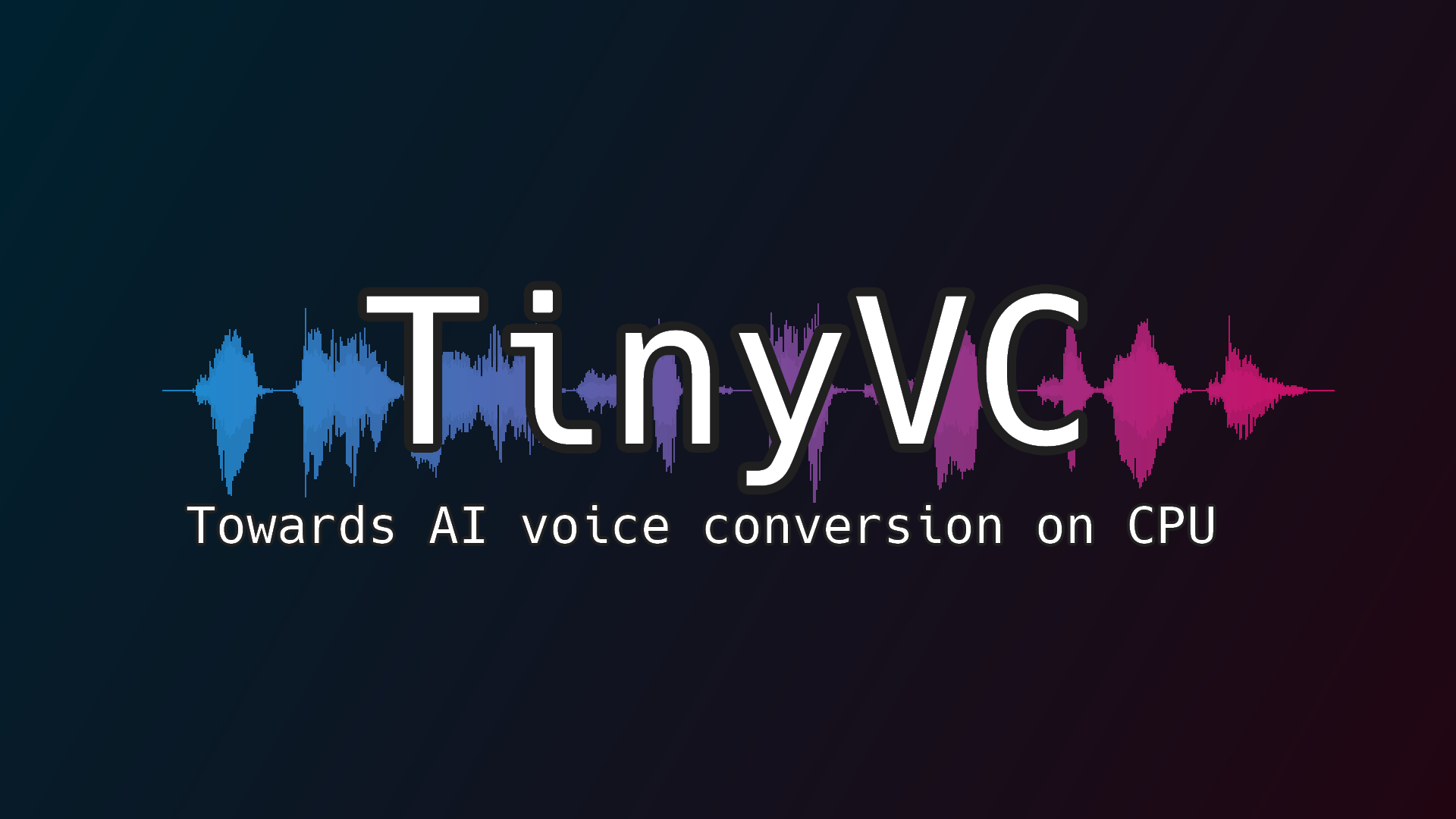 GitHub - uthree/tinyvc: a lightweight voice conversion