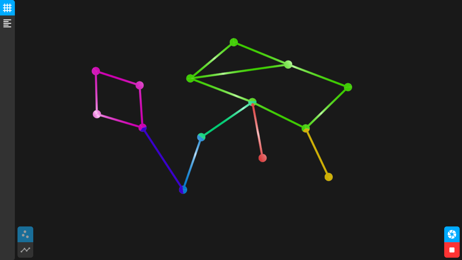 GitHub - eccs0103/GraphAnalyzer: Finds and colors blocks in a graph