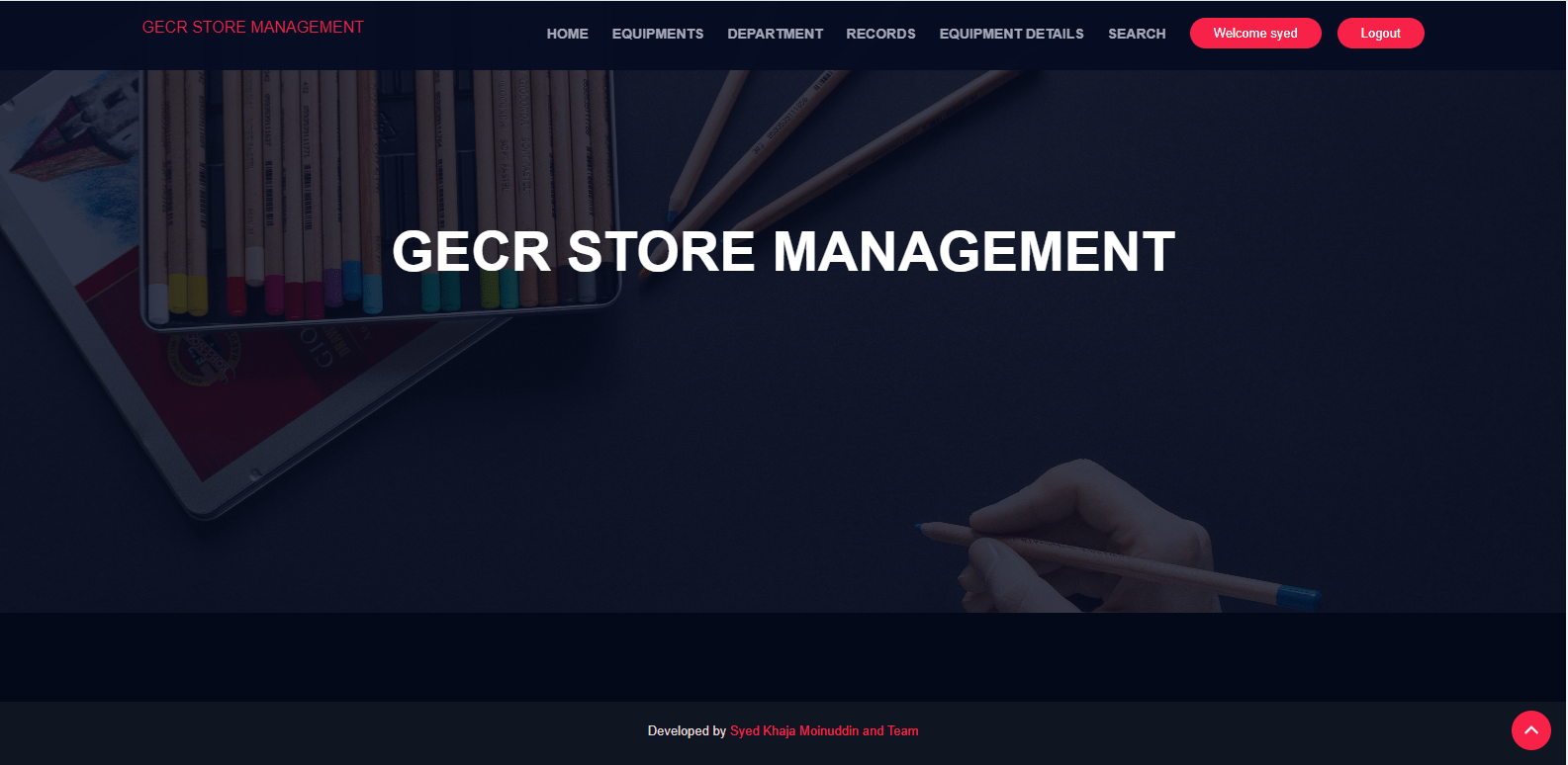 GitHub - S-YED/GECR-STORE