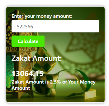 GitHub - MuhammadShishir/zakat-calculator: Zakat Calculator Plugin