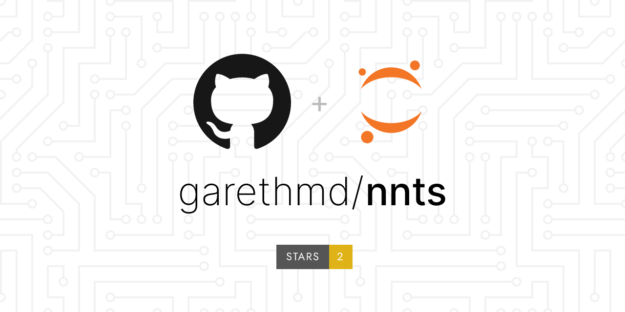 GitHub - garethmd/nnts