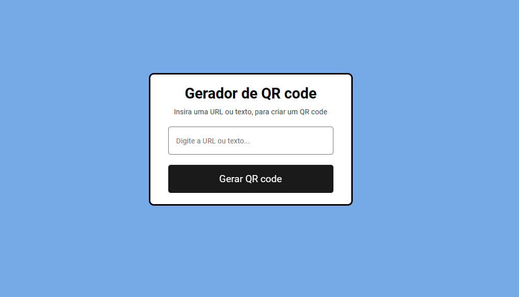 GitHub - usertiagosilva/gerador-QR-code: HTML, CSS, Javascript e API