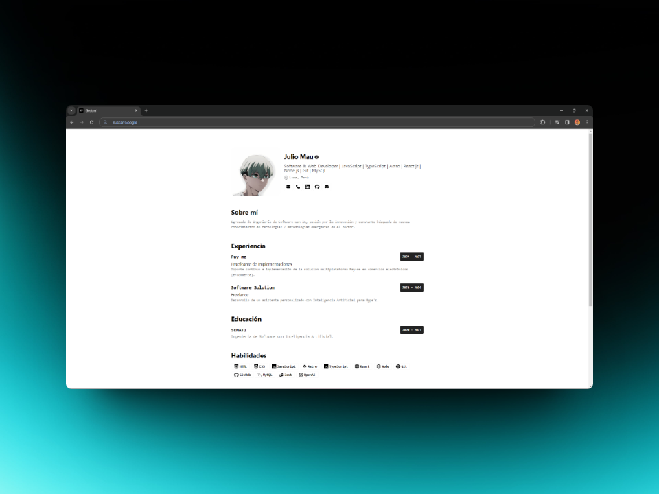 GitHub - NotGedomi/astro-portafolio: Portafolio personalizado hecho en ... GitHub - NotGedomi/astro-portafolio: Portafolio personalizado hecho en ...