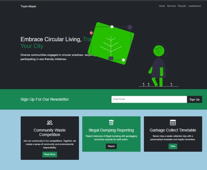 GitHub - ReleLebitsa/Trash-Attack: A waste management system that aims to address waste whilst ...