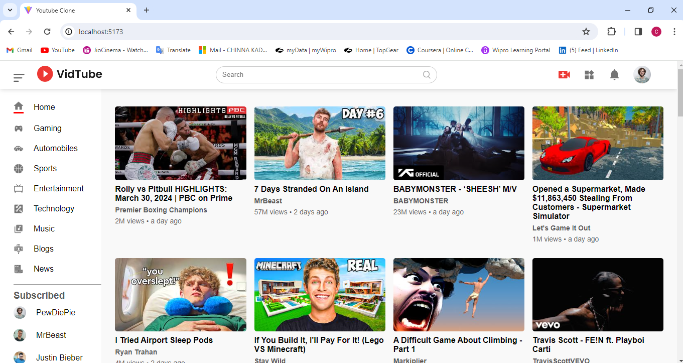GitHub - Chinna-Kadinti/youtube-clone