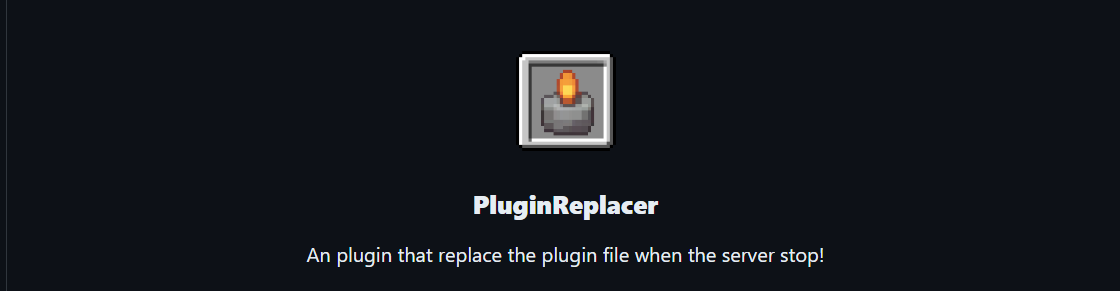 GitHub - presentkim-pm/PluginReplacer: Replace the plugin file when the server stop!