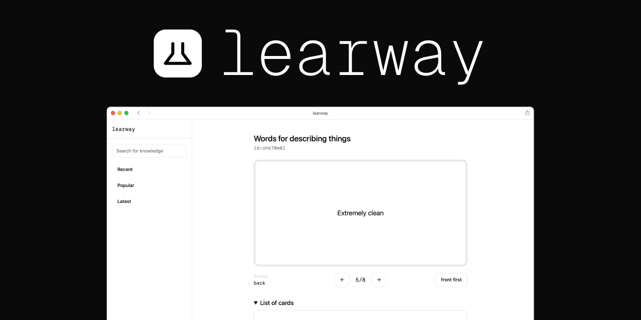 flashcards · GitHub Topics · GitHub