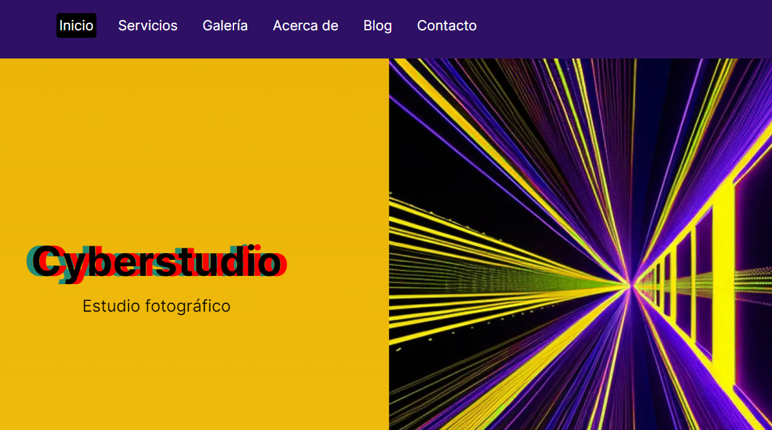 GitHub - karengonzalezdev/cyberstudio: Web page for Cyberstudio business, photo gallery.
