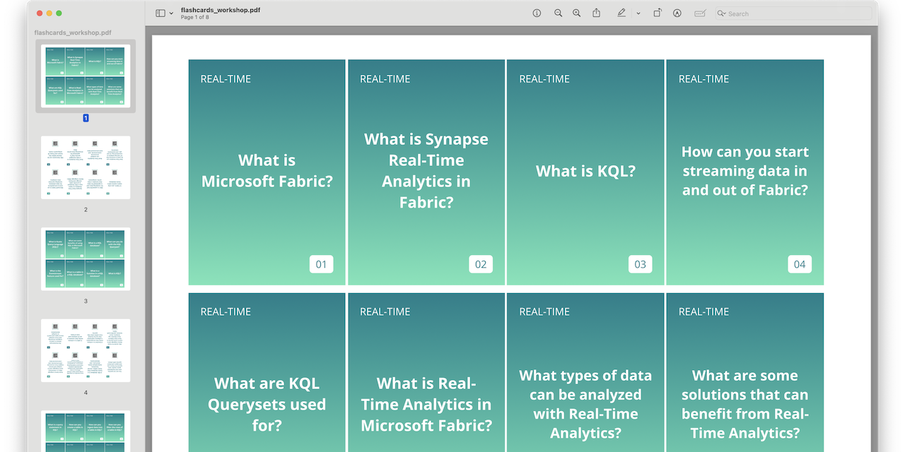 GitHub - microsoft/flashcards-workshop: Create self-study Flashcards ...
