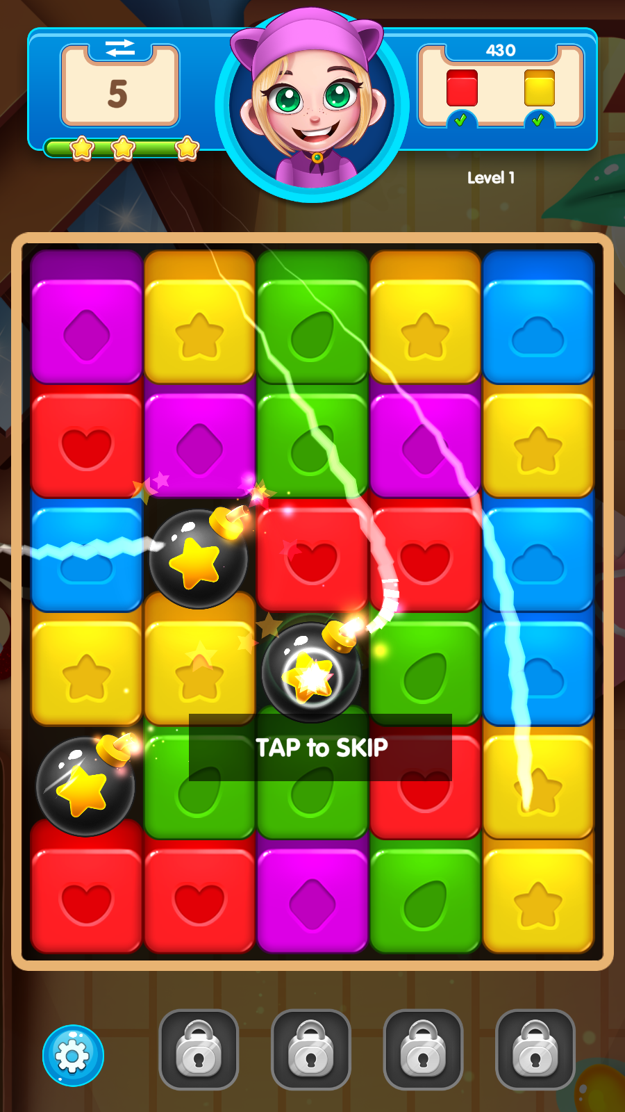 GitHub - prolove15/POP-Blocks: This is match3 game project