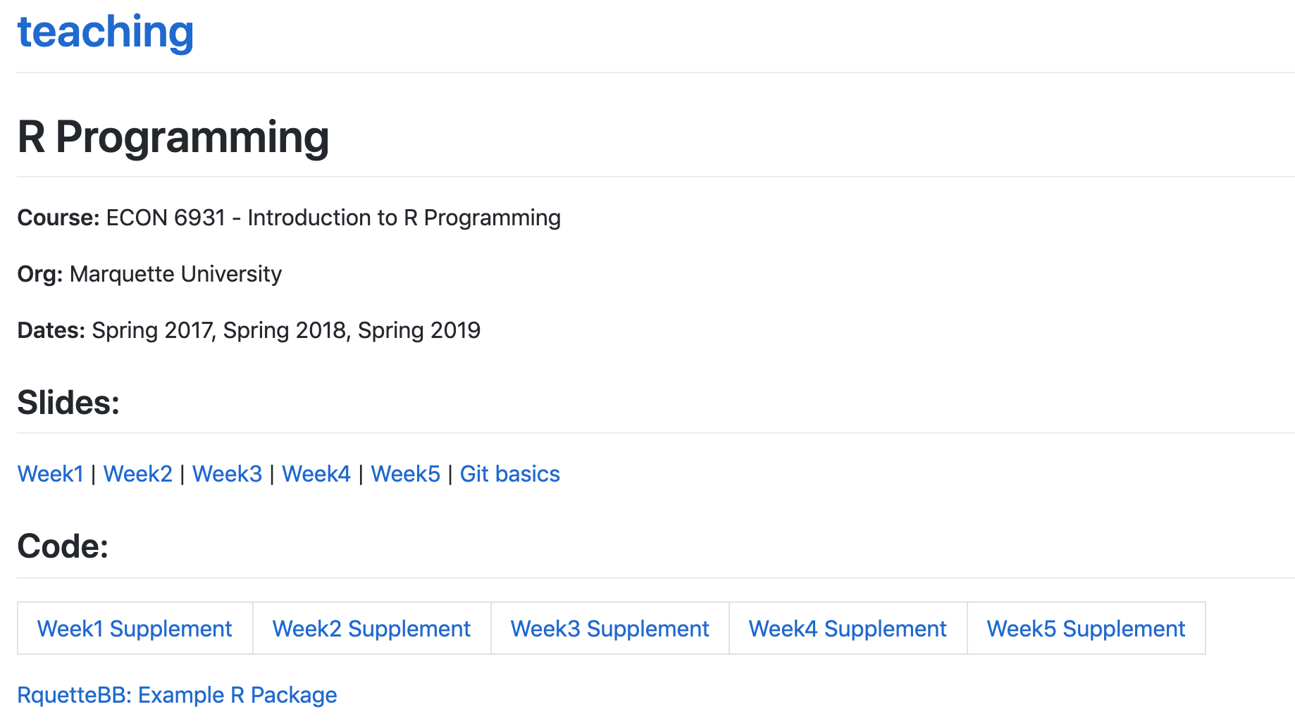 GitHub - jameslamb/teaching: Repository to hold slides, syllabi, etc ...