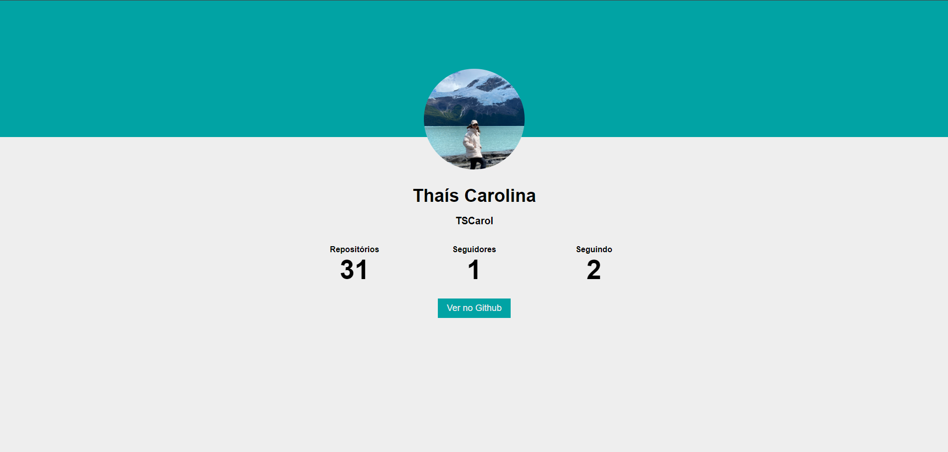 Github Tscarolperfil Github Utilizando Ajax E Exce Es Este Projeto Apresenta Uma Página Html