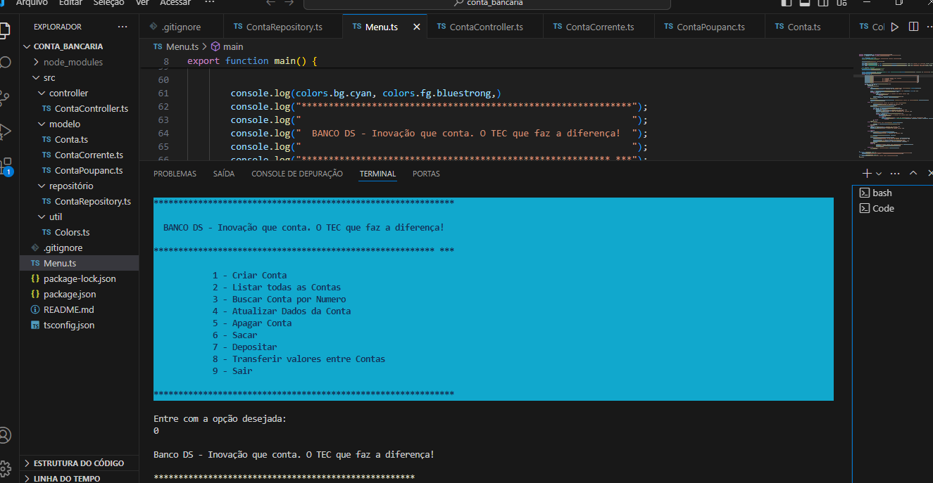 GitHub - Dhessyca01/contabancaria