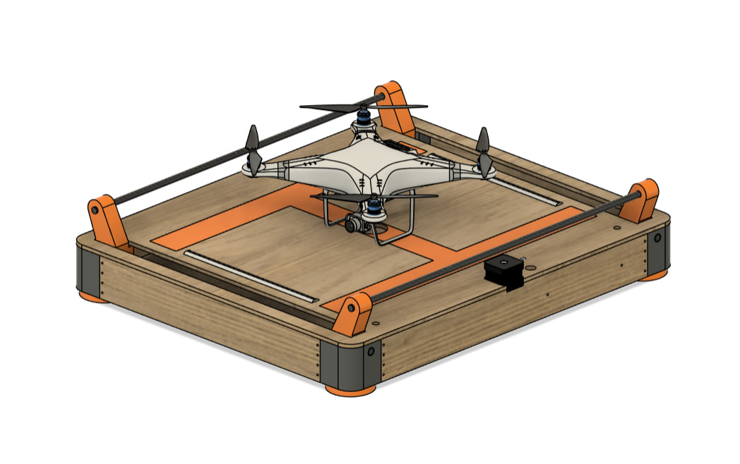 GitHub - YuRa-Aero/Universal-Drone-Landing-Platform