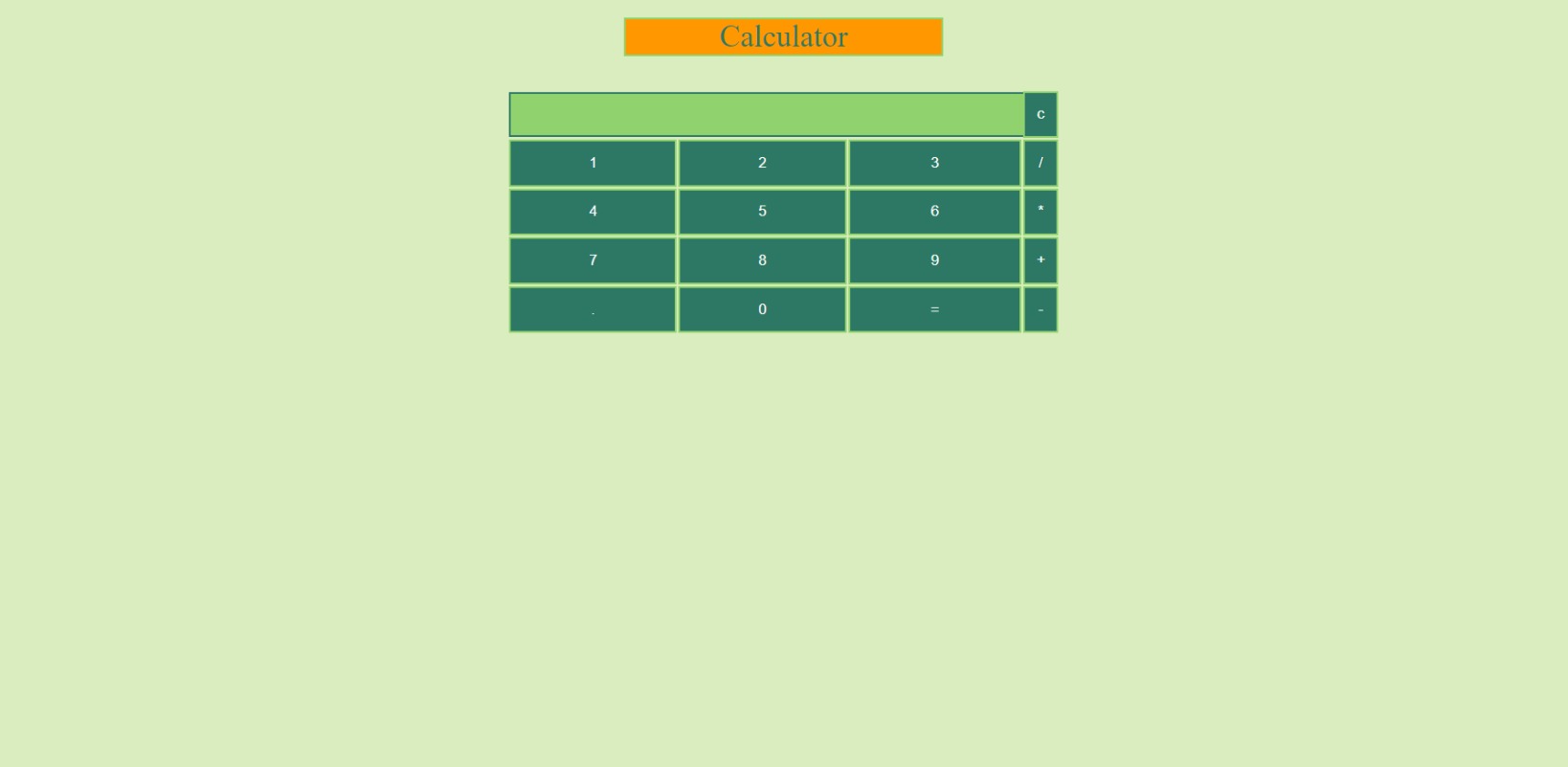 GitHub - ItsAnjaliSharma/Cal_Culator: CALCULATOR Using HTML, CSS, & JAVASCRIPT