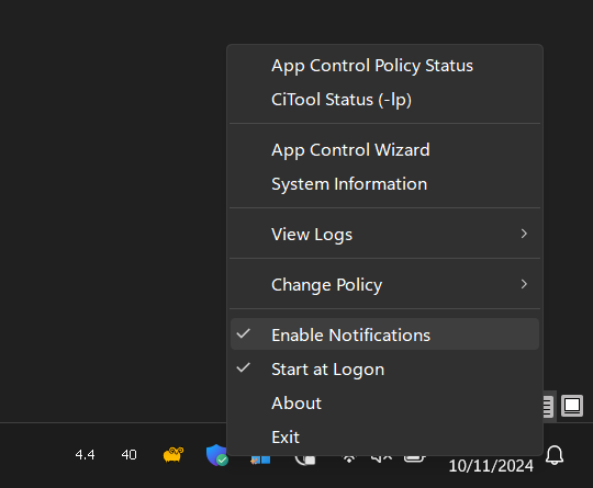 GitHub - WildByDesign/WDACTrayTool: System Tray Tool for WDAC
