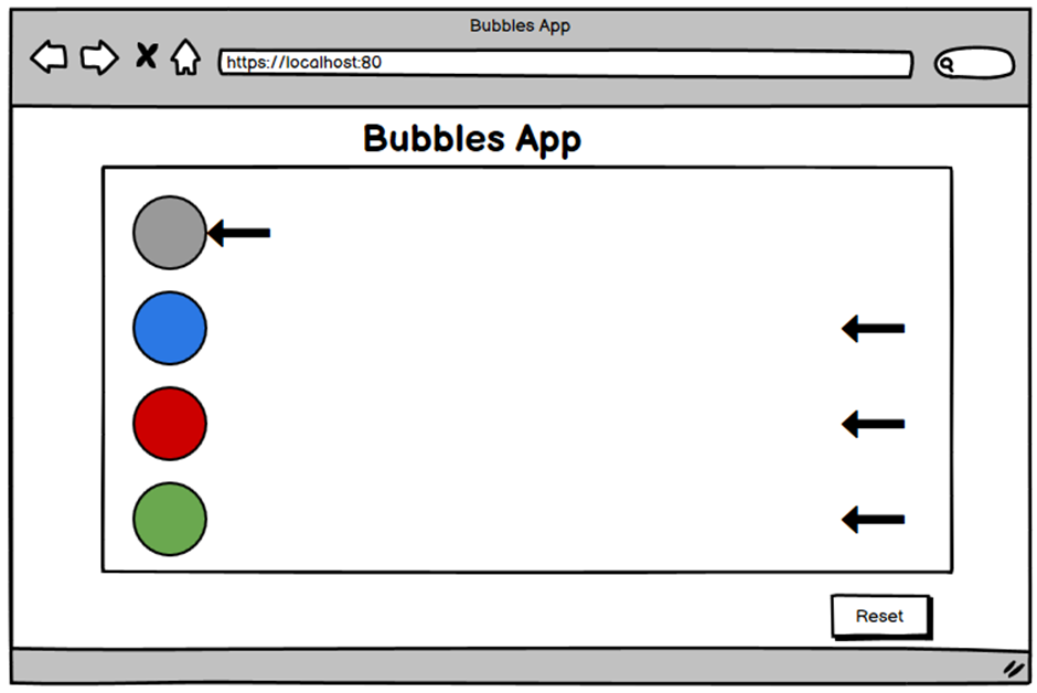 Github Z1a7anbubbles App Dev Developed A Simplified Application Using Html5 Canvas Element 