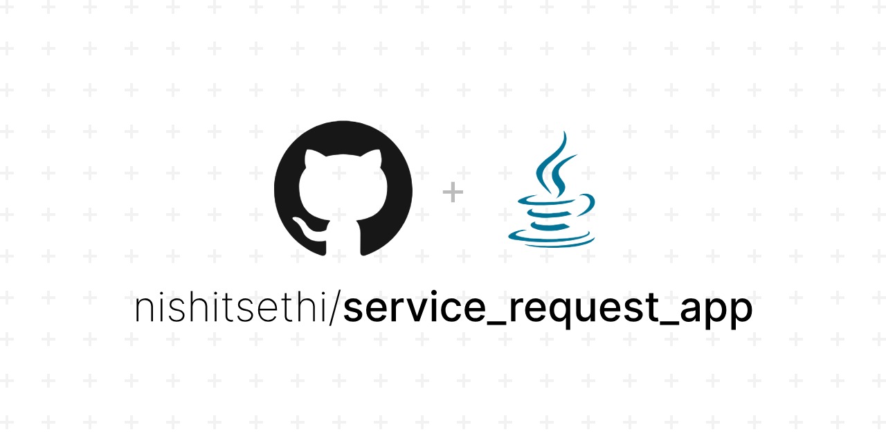 Github Nishitsethi Service Request App