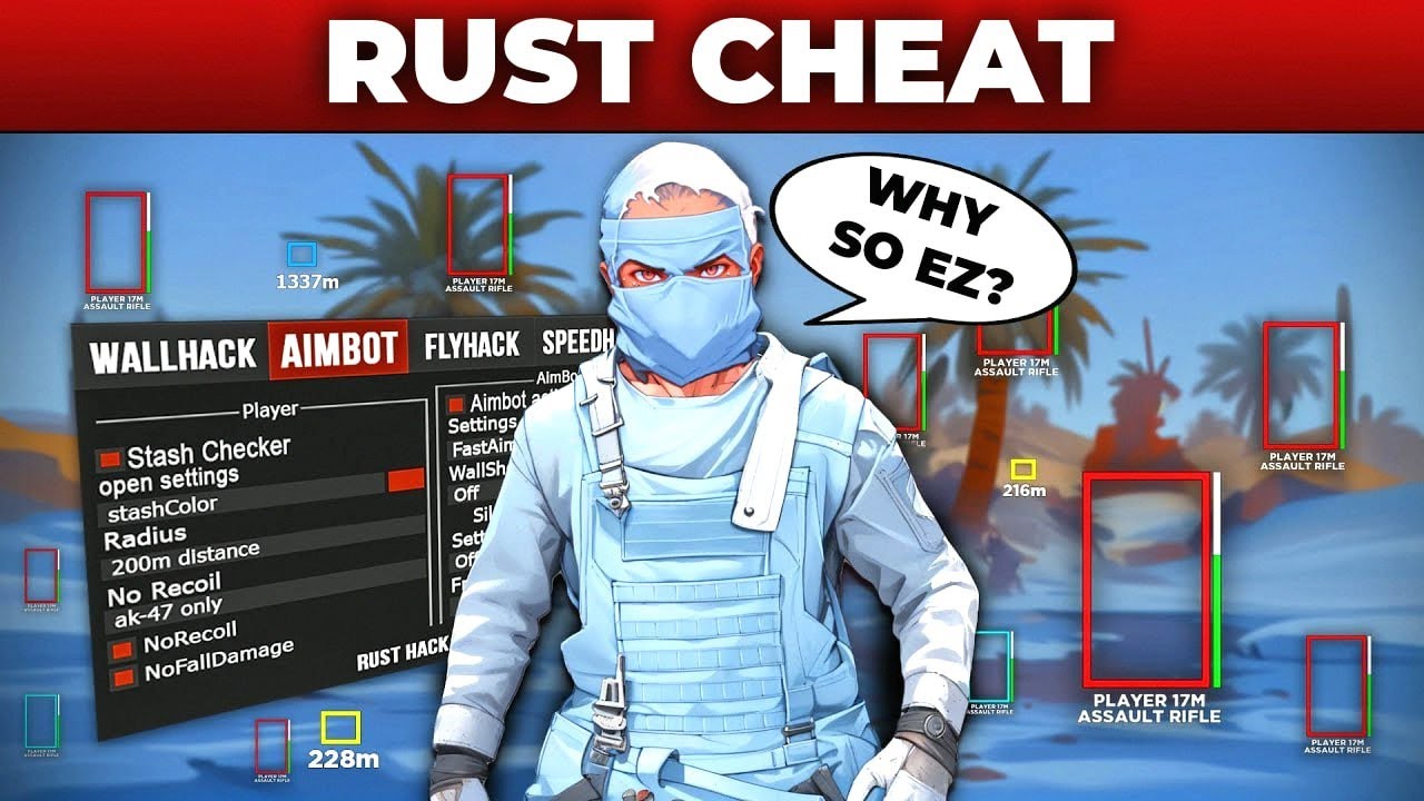 GitHub - BoBBuileder/Rust-hack: Rust Medusa Loader 2024 Aimbot Esp Wallhack
