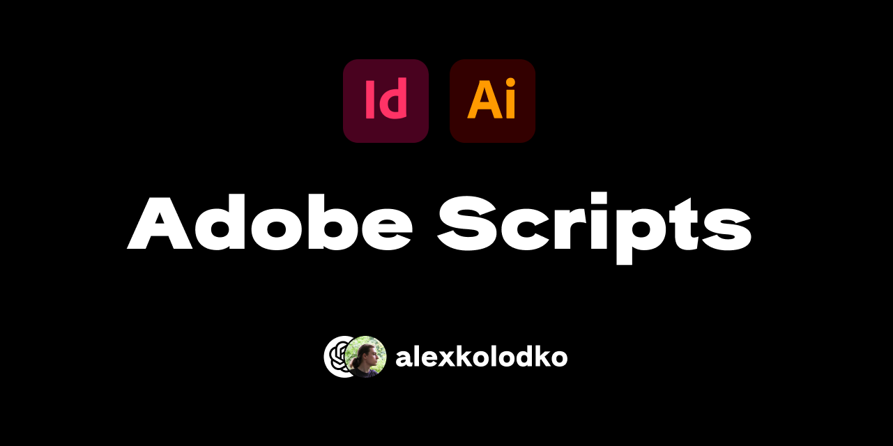 GitHub - alexkolodko/adobe-scripts