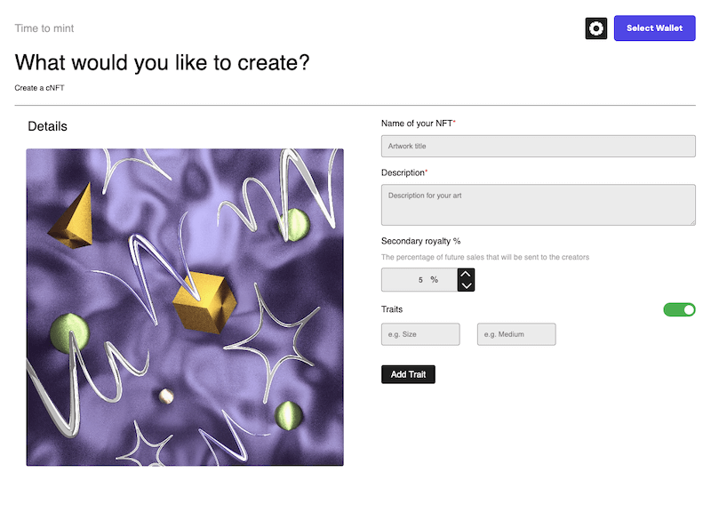 GitHub - 3-land/minting-tool: Open Source cNFT Minting Tool