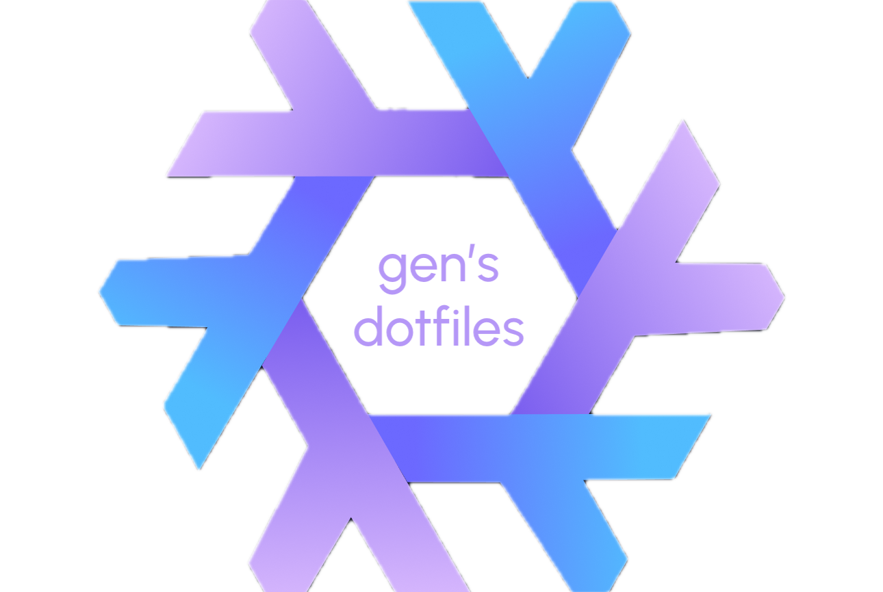 GitHub - GenShibe/Dotfiles: My NixOS dotfiles