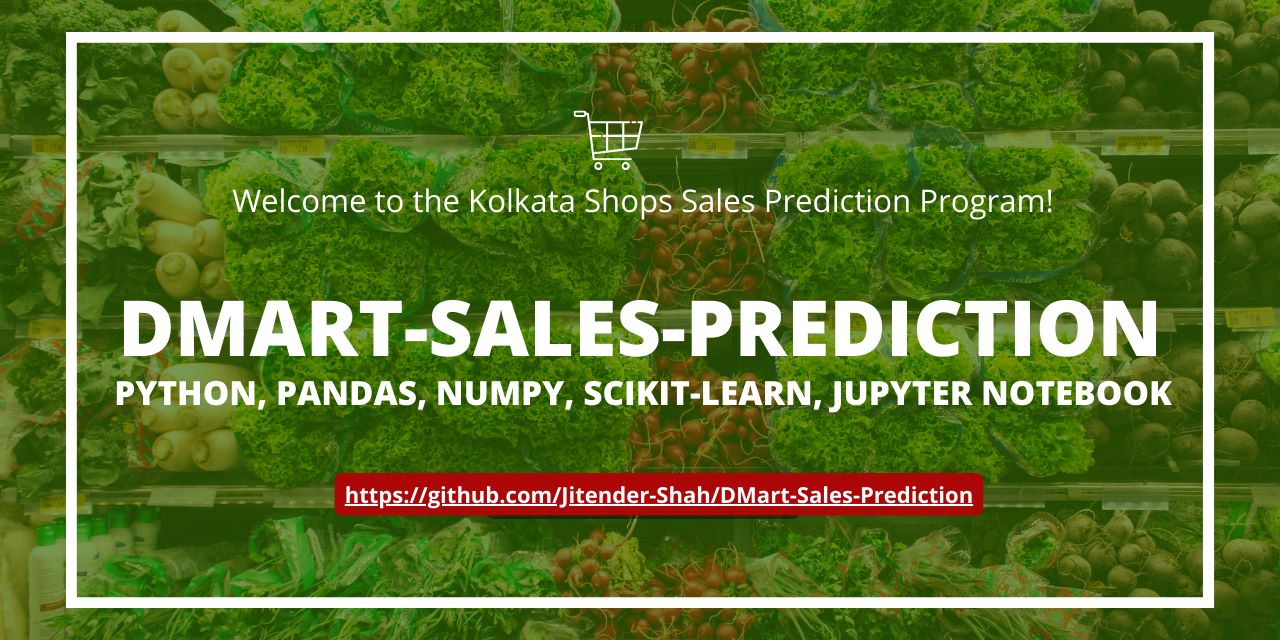 GitHub - Jitender-Shah/DMart-Sales-Prediction
