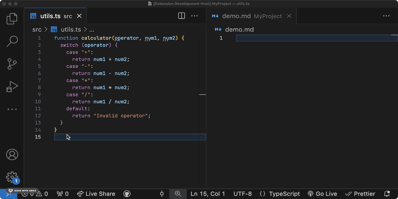 GitHub - YOCOING/YOCO: An extension for Visual Studio Code which automatically adds the file ...