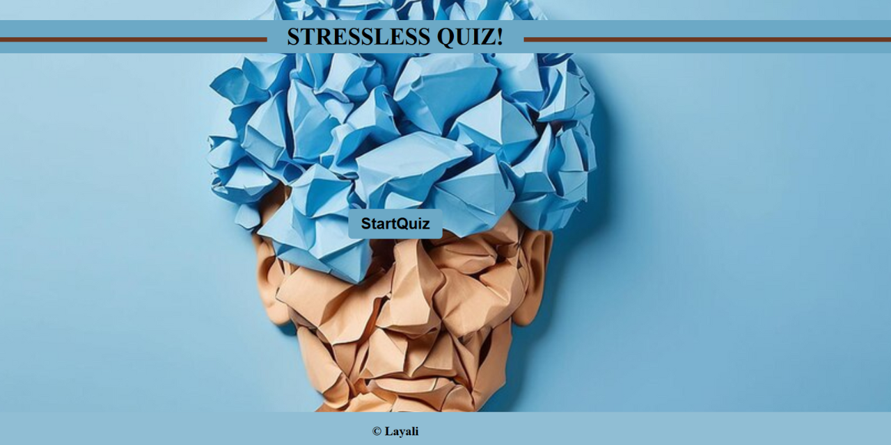GitHub - ci-sumi/stresslessquiz: Online Stress Management Quiz ...