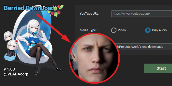 GitHub - pain-peko/Berried-DownLoad: Simple GUI for basic yt-dlp features.