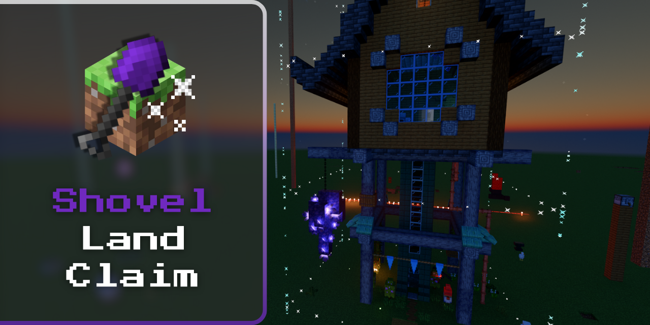GitHub - Davis8483/MCBE-Shovel-Land-Claim: Land Claim Addon for Minecraft Bedrock. With entity ...