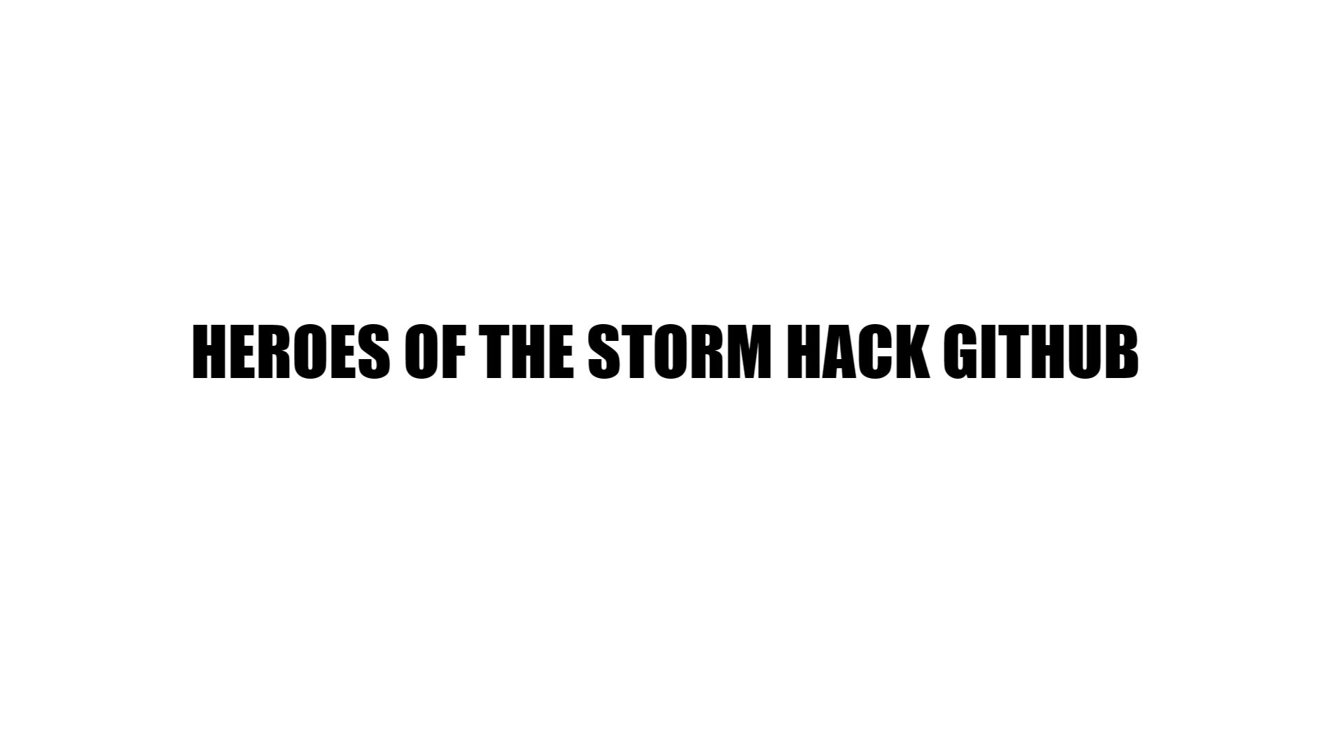 heroes-of-the-storm-maphack · GitHub Topics · GitHub